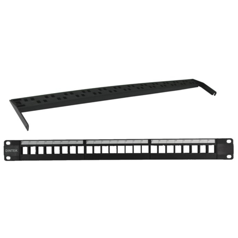 Price in SriLanka — Dintek 1U 19' Snap-In 24 Port Patch Panel